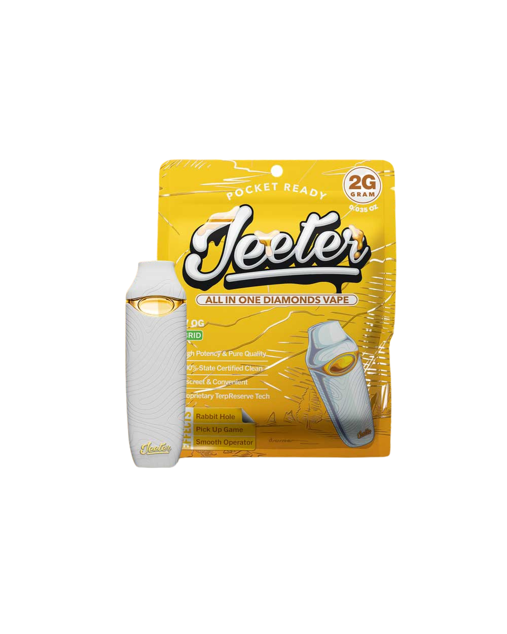 Jeeter 1G Desechable – Space Trip